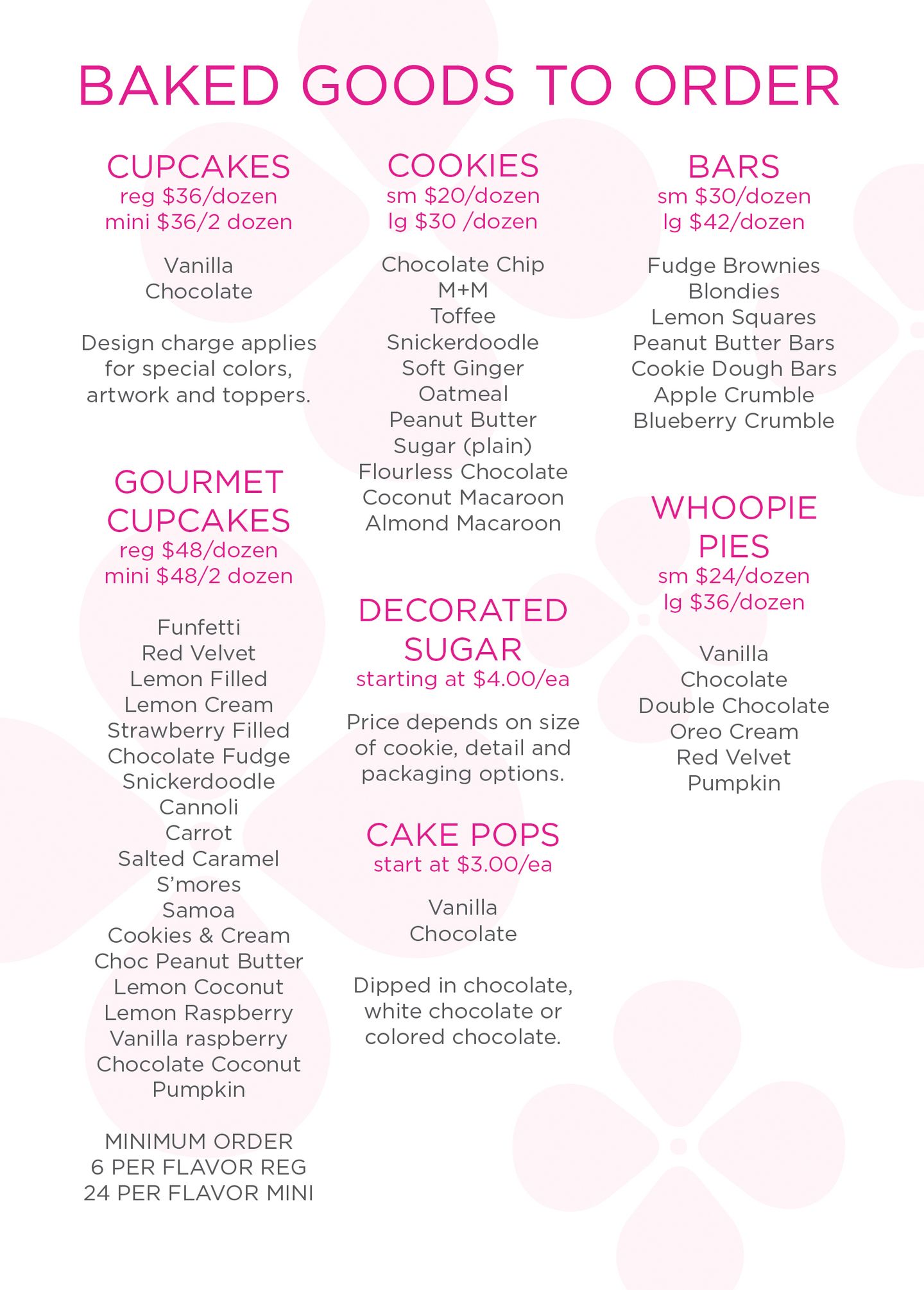 Delicious Custom Desserts | Beverly, MA | Flour(ish) Bake Shoppe