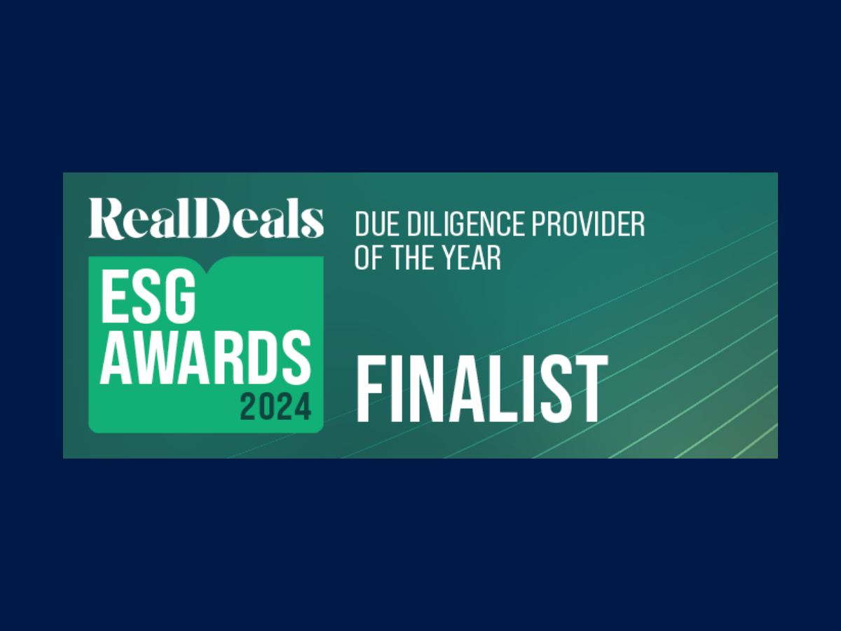 Stax Named Finalist at the 2024 Real Deals ESG Awards