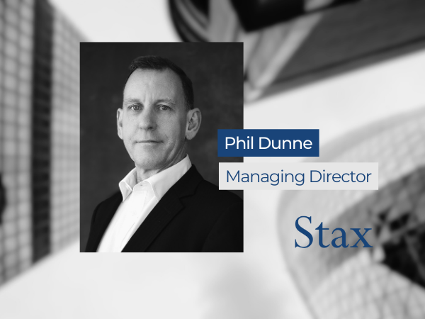 Phil Dunne Joins Stax as Managing Director in the U.K.