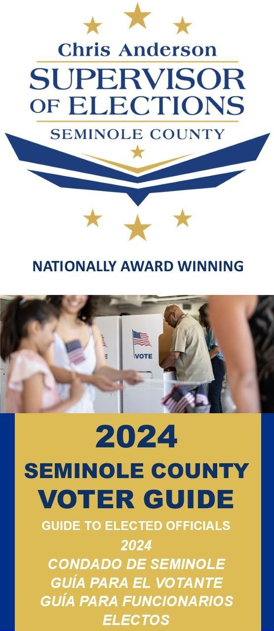 Voter Guide | Chris Anderson | Seminole County Supervisor of Elections ...