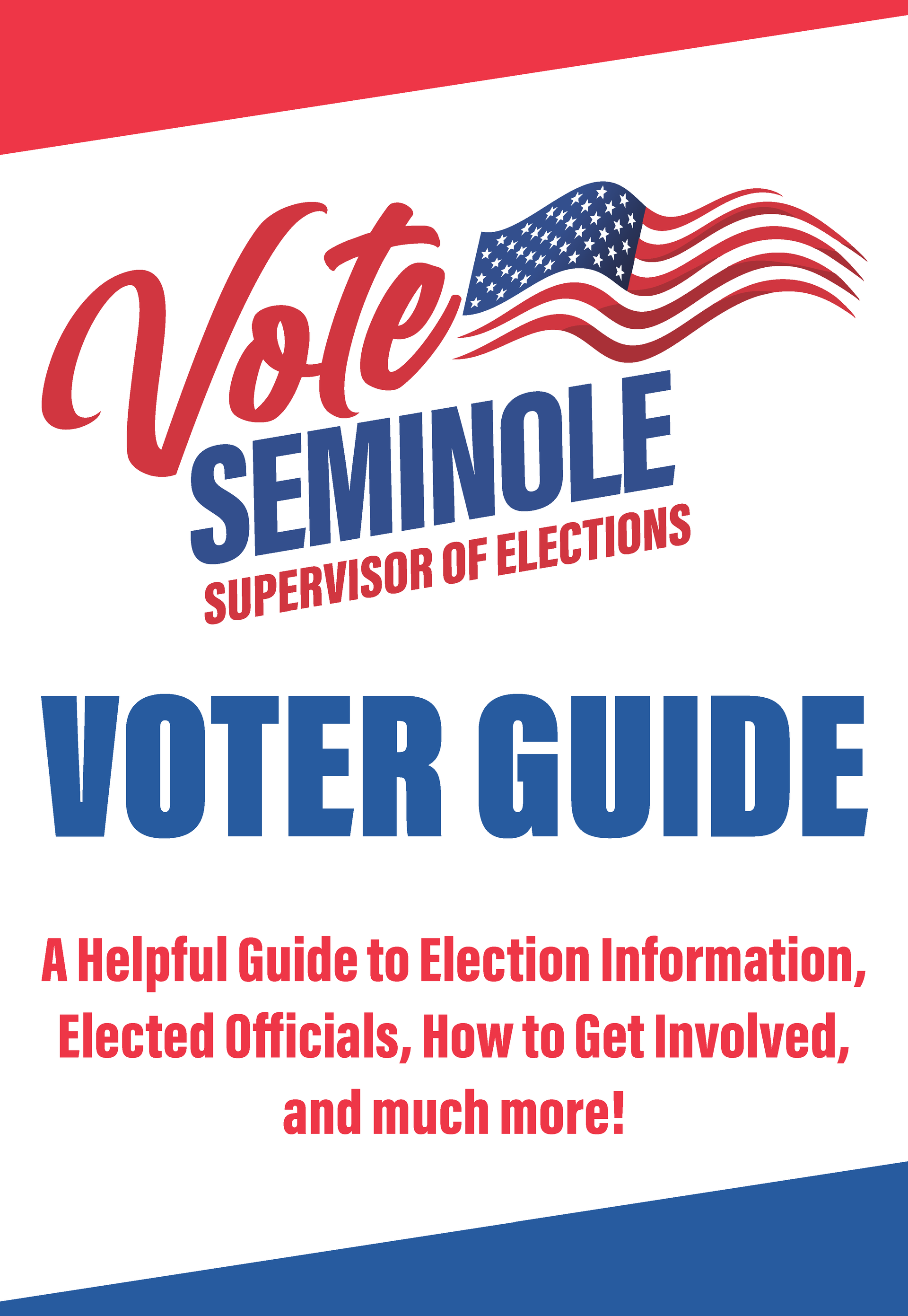 Voter Guide | Amy Pennock | Seminole County Supervisor of Elections | # ...