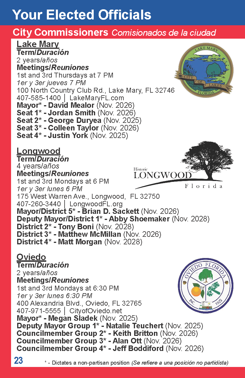 Voter Guide | Amy Pennock | Seminole County Supervisor of Elections | # ...