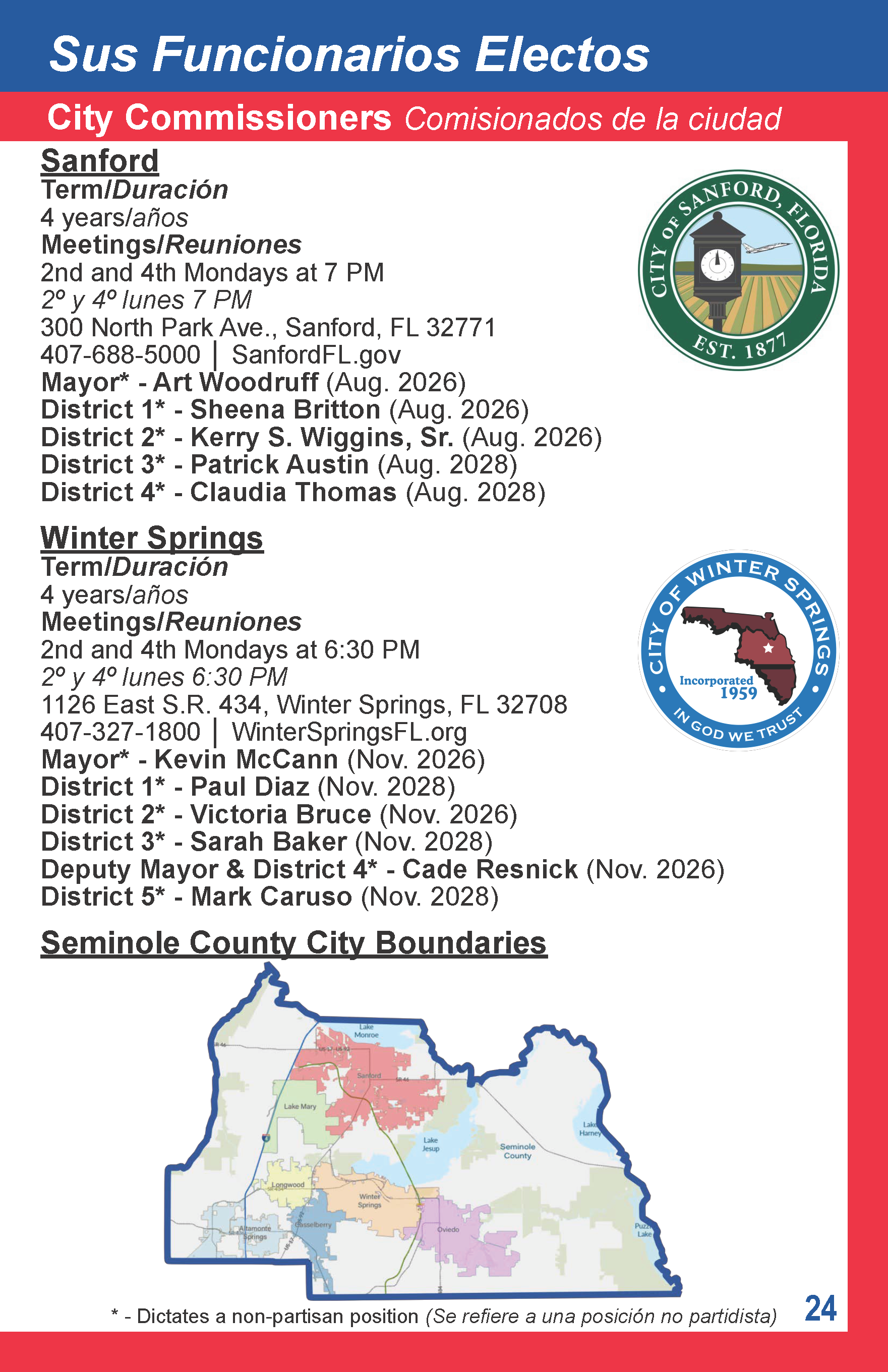 Voter Guide | Amy Pennock | Seminole County Supervisor of Elections | # ...