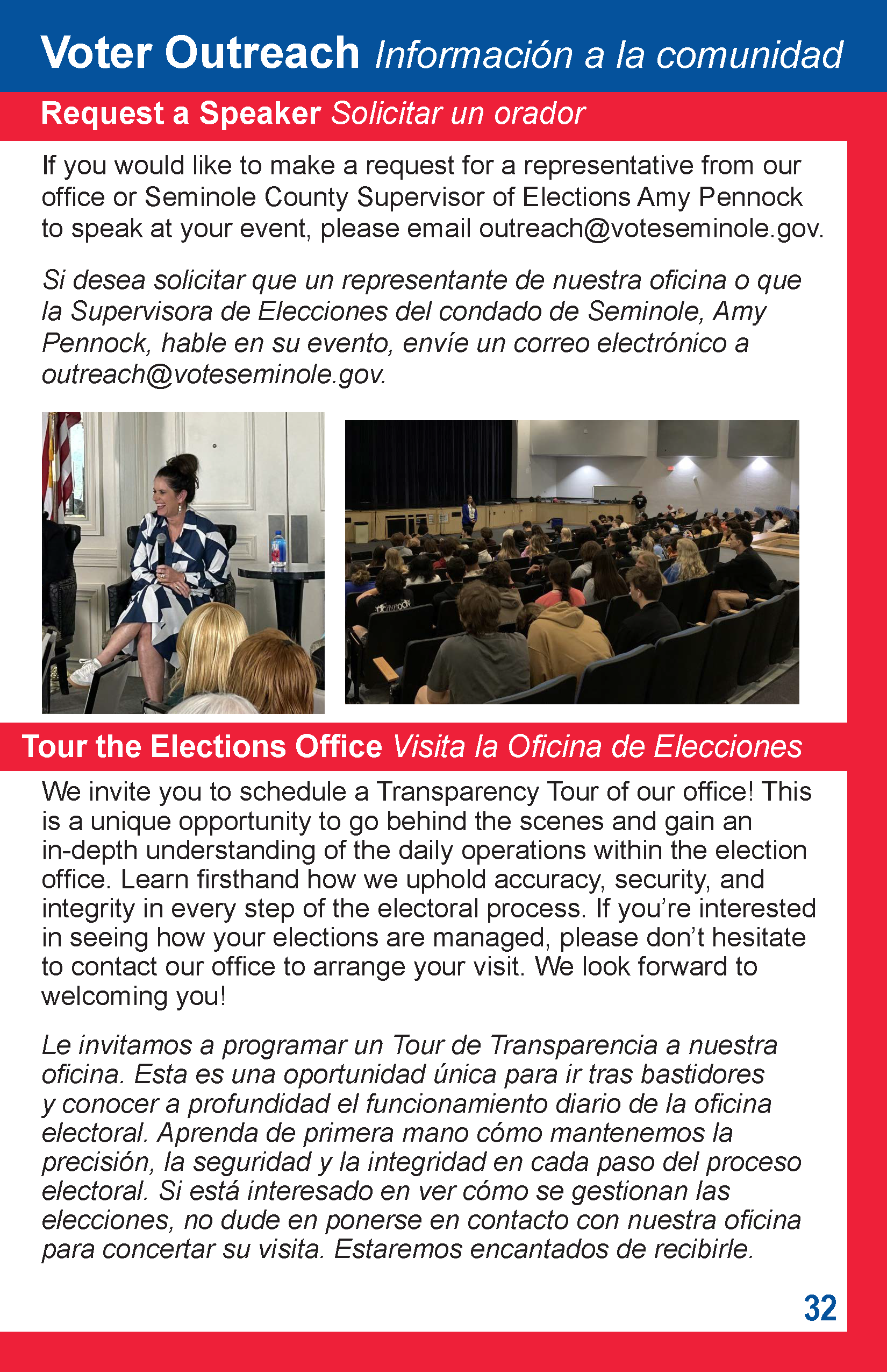 Voter Guide | Amy Pennock | Seminole County Supervisor of Elections | # ...