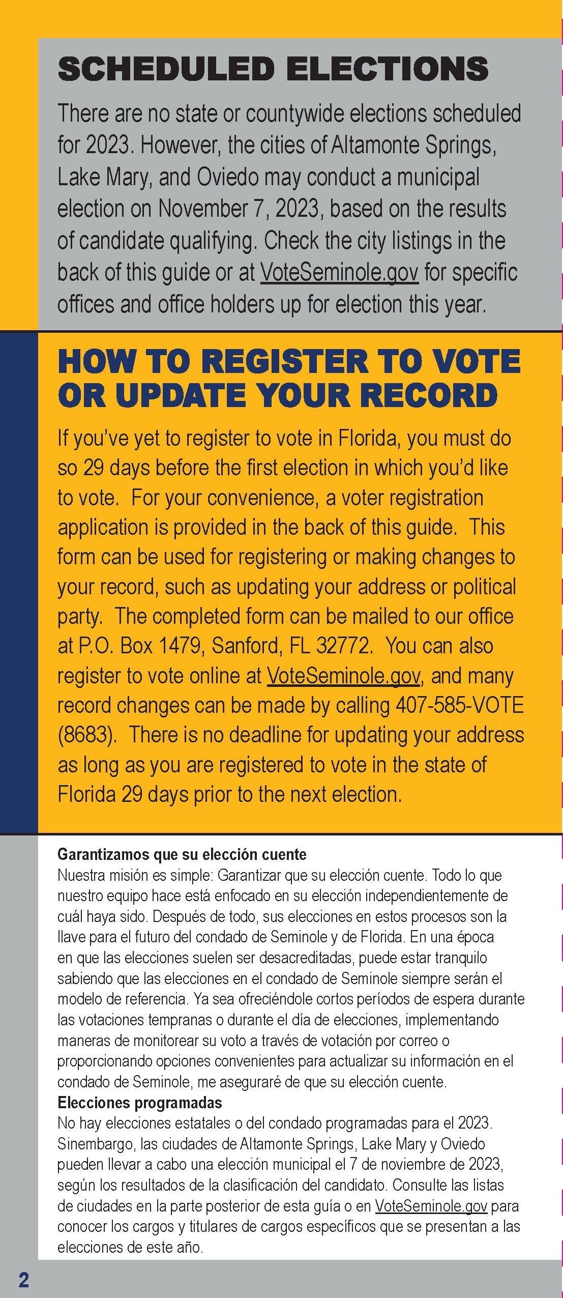 Voter Guide | Chris Anderson | Seminole County Supervisor of Elections ...