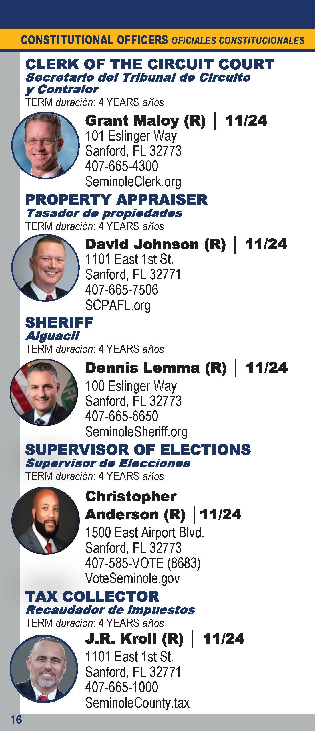 Voter Guide Chris Anderson Seminole County Supervisor Of Elections