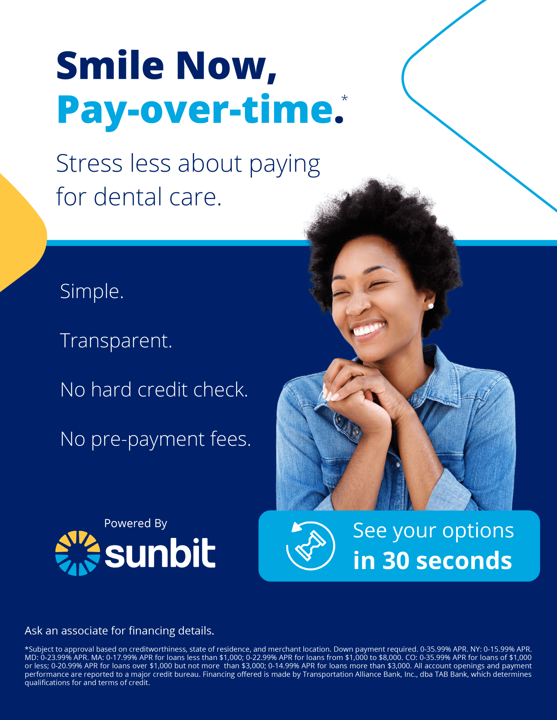 Financing | Smile Now - Pay Over Time | Dynamic Dental