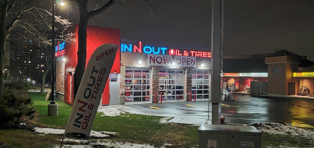 Fast Oil Change & Tire Service | In N Out Oil & Tires