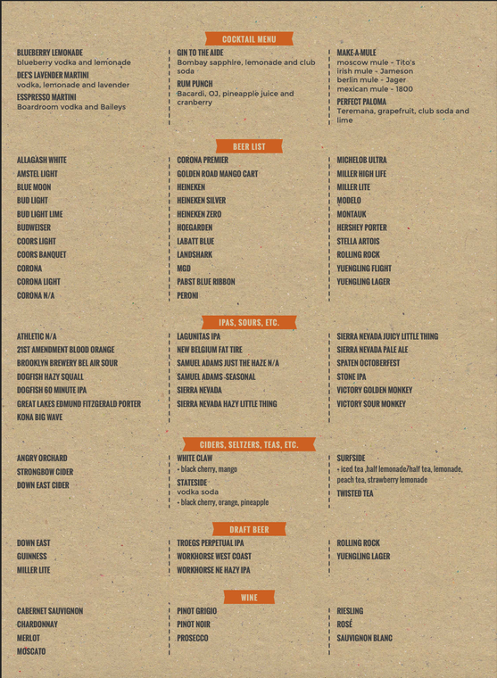 The Dutch Tavern | Menu | The best wings in Skippack! Dine in or carry ...