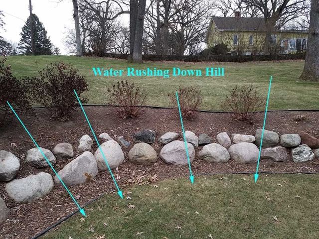 Sloped Backyard Drainage