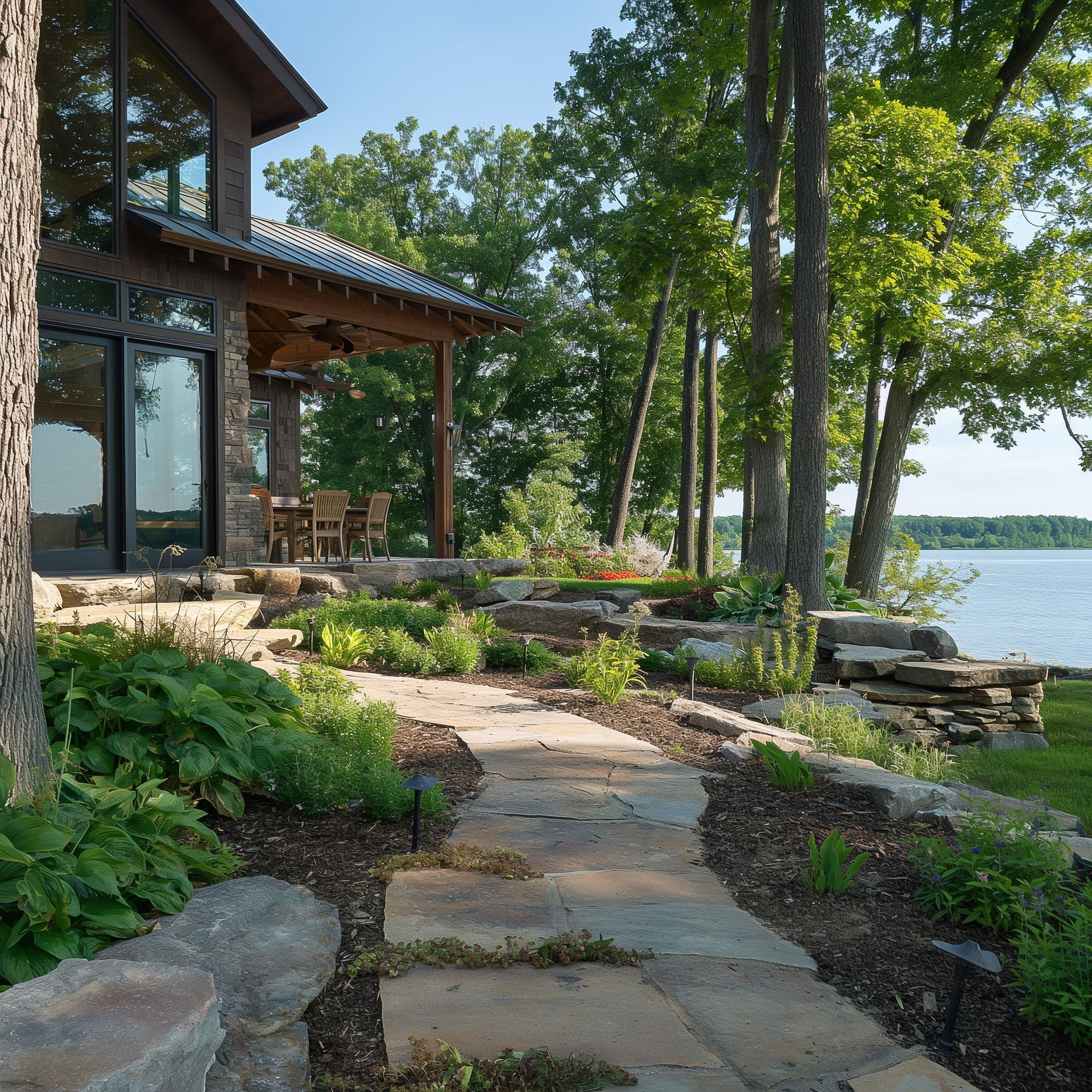 Lakeside Retreat: Stunning Landscaping Ideas for Your Lake House