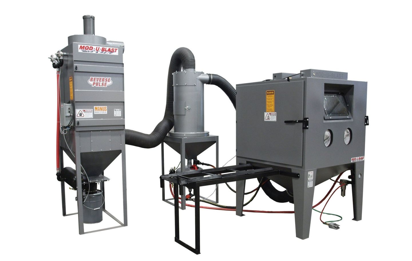 High Performance Sandblasting Cabinets - Mod-U-Blast