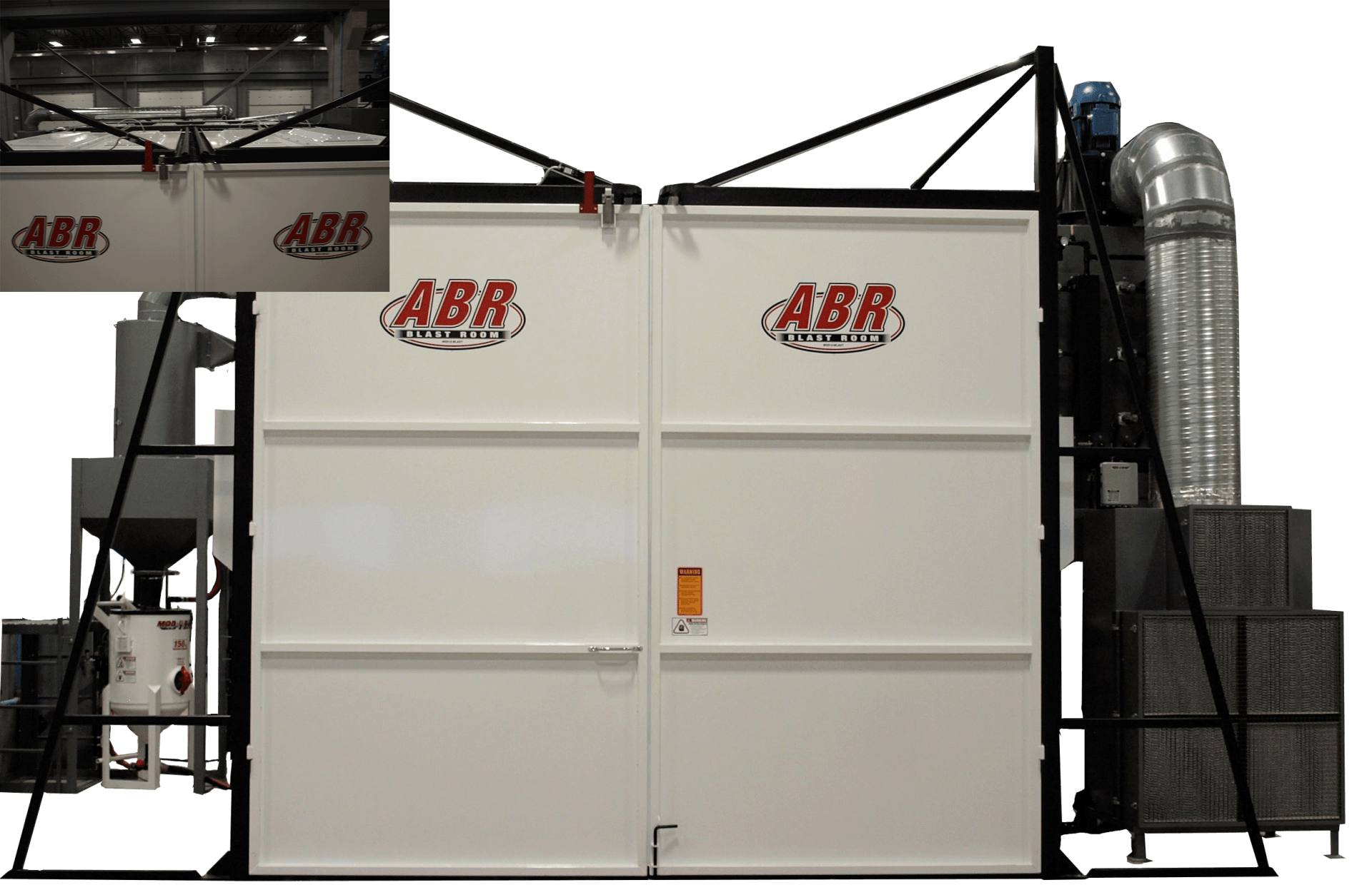 Mod-U-Blast Engineered Sandblasting Rooms