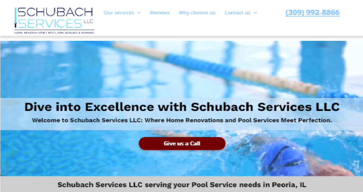 Schubach Services LLC | Pool & Spa Experts in Peoria