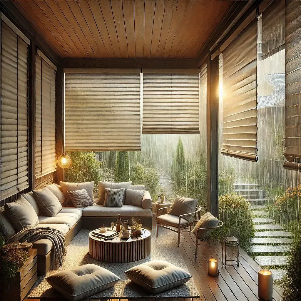 Top 3 Recommended Porch Blinds for Wind and Rain