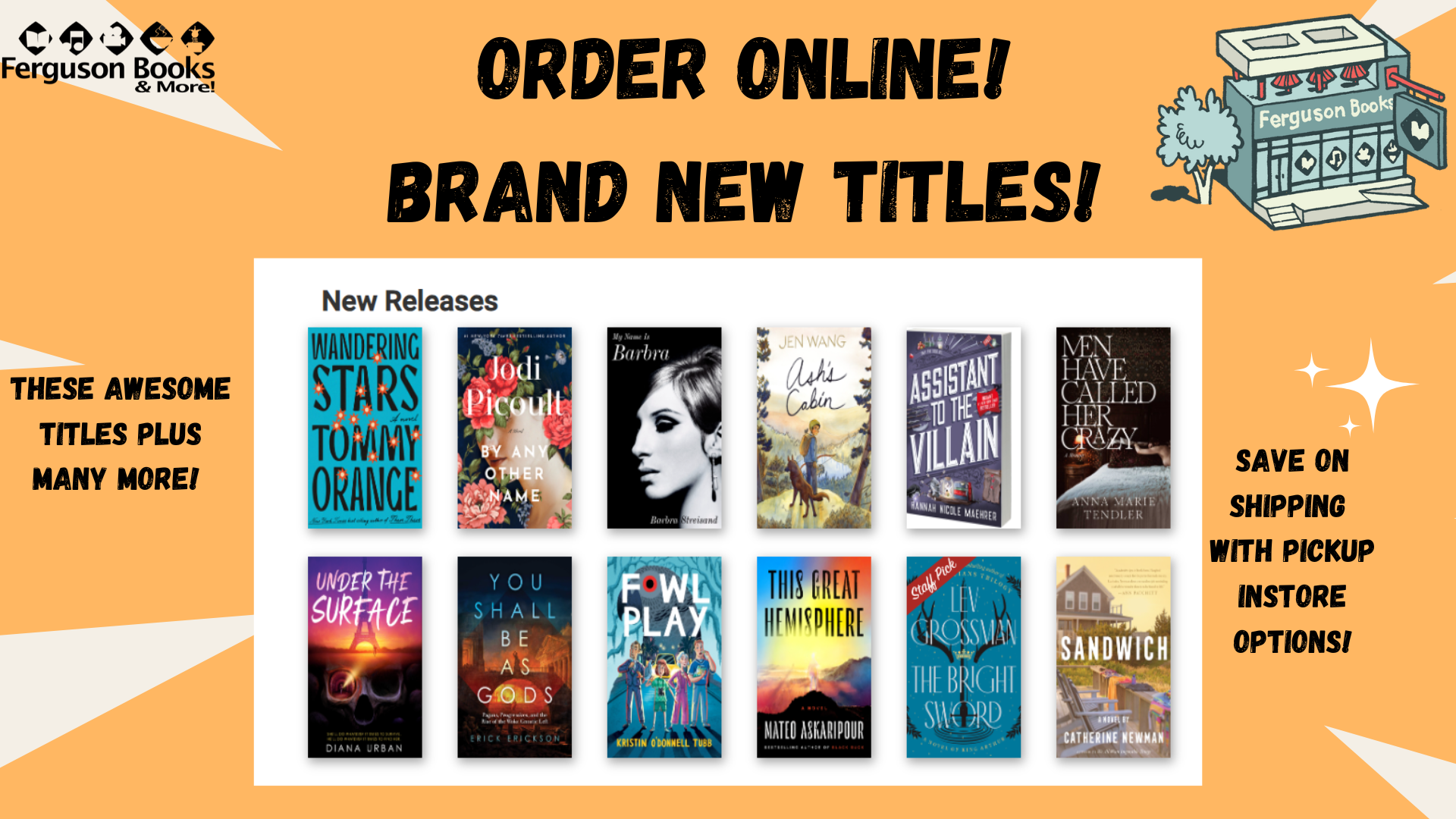 Ferguson Books and More | Book Store in ND