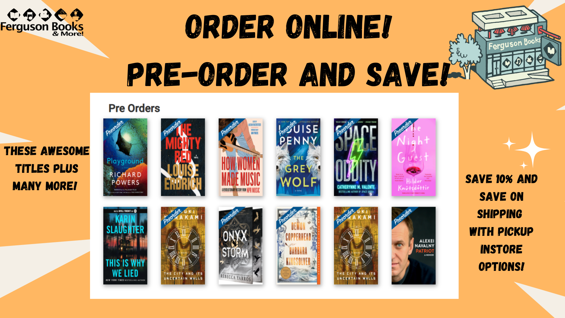 Ferguson Books and More | Book Store in ND