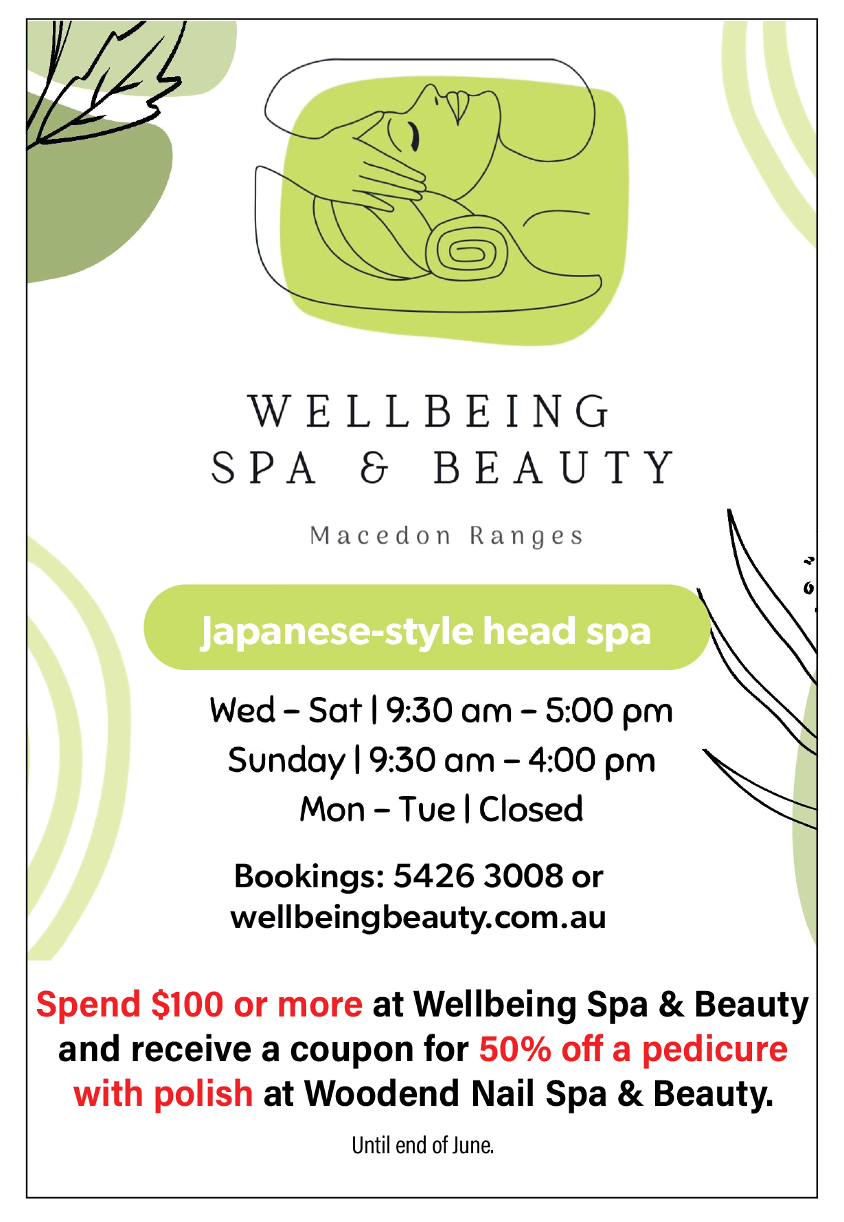 Variety of Beauty and Spa Treatments Offered in Woodend