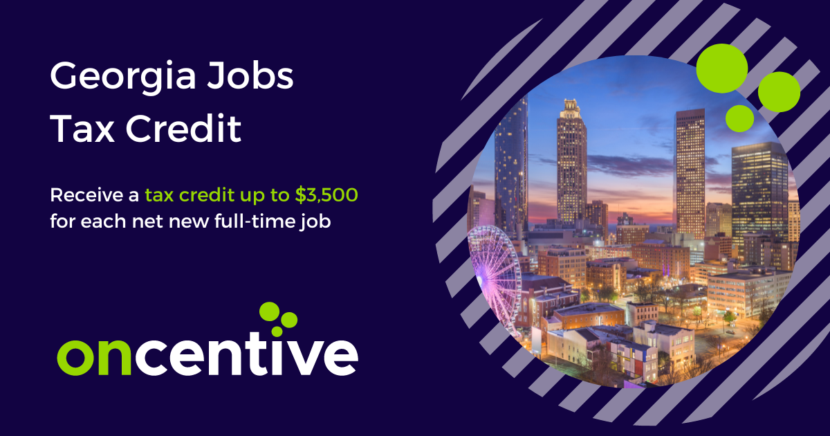 Georgia Jobs Tax Credit | OnCentive
