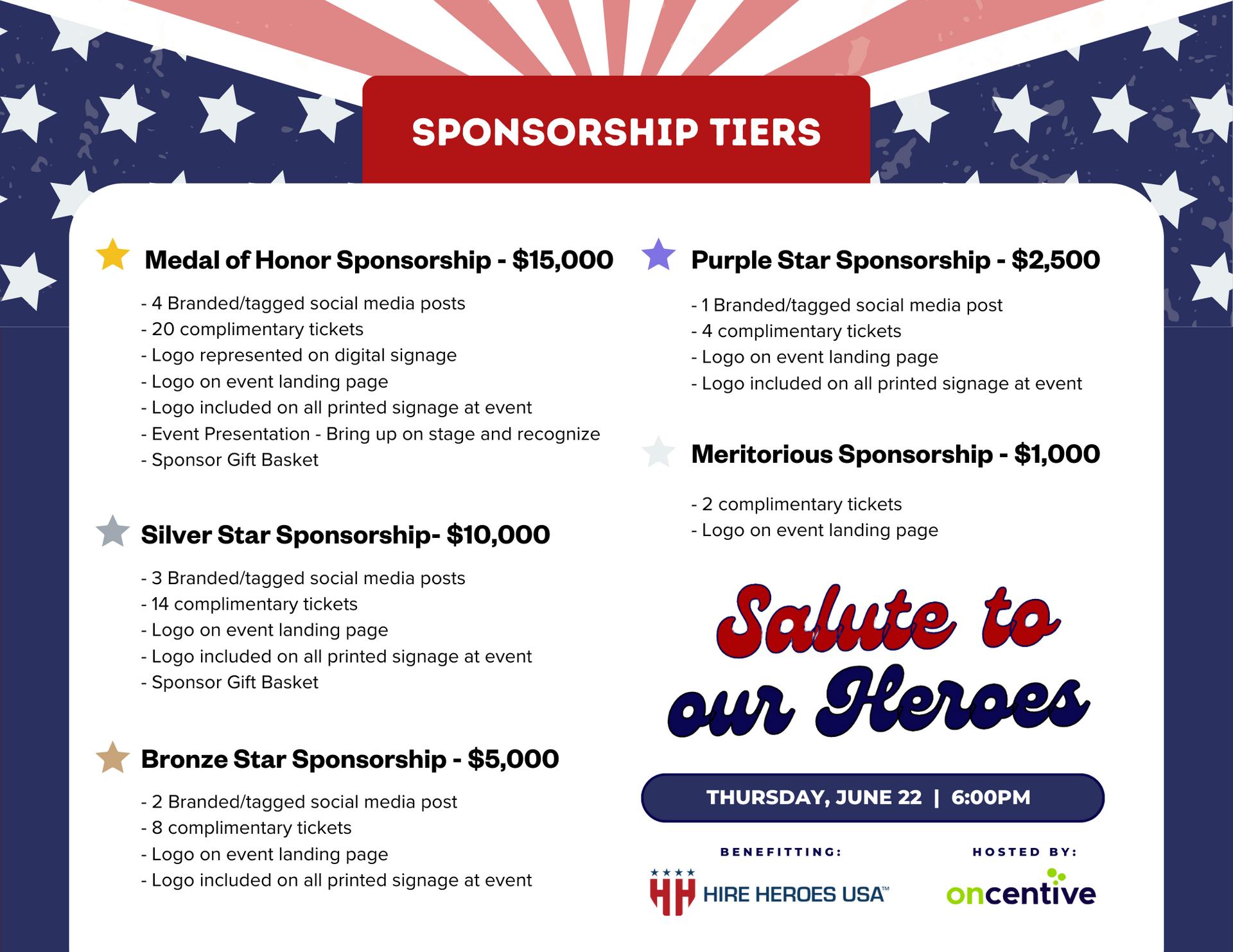 Salute to Our Heroes | Hire Heroes USA + OnCentive