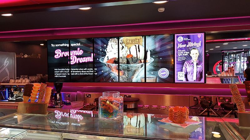 Network Digital Menu Boards 32"-55" | Display Components