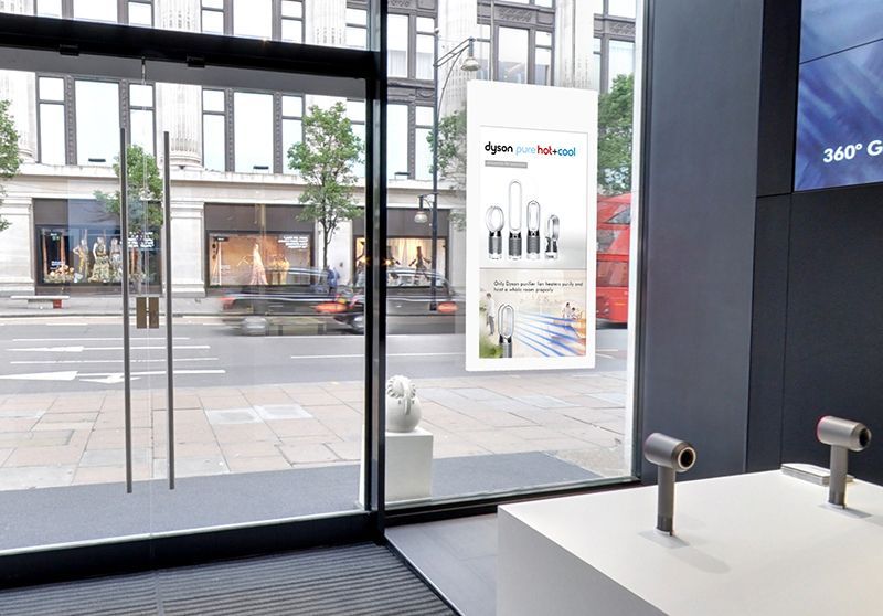 Double-Sided Window Displays 43-55 | Display Components | UK