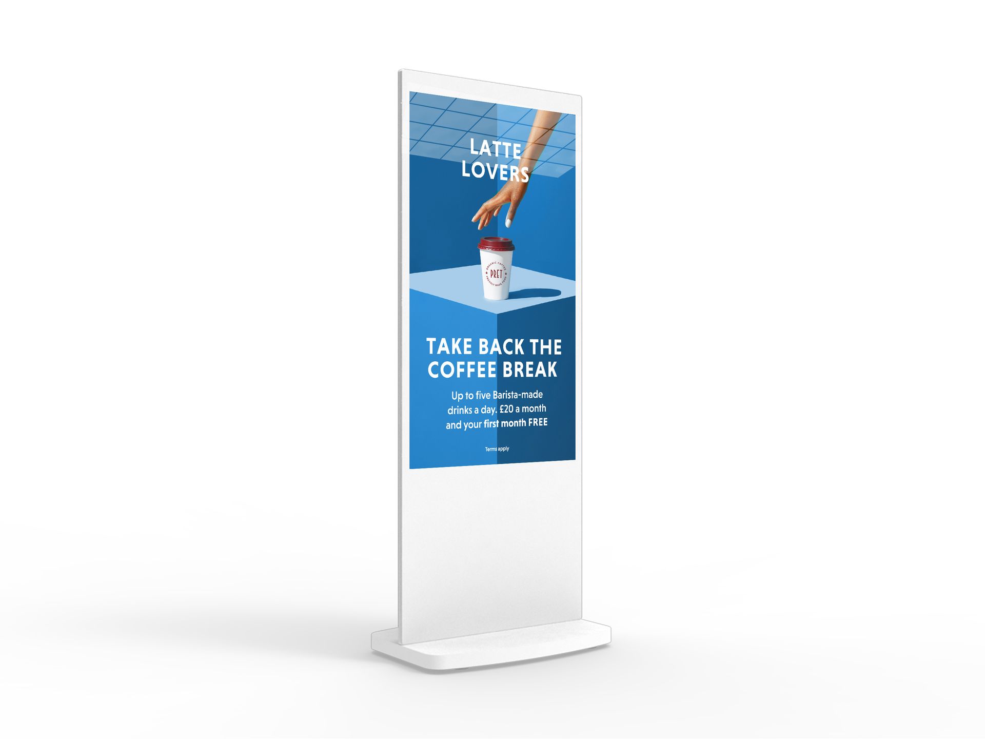 Digital menu board | Display Components