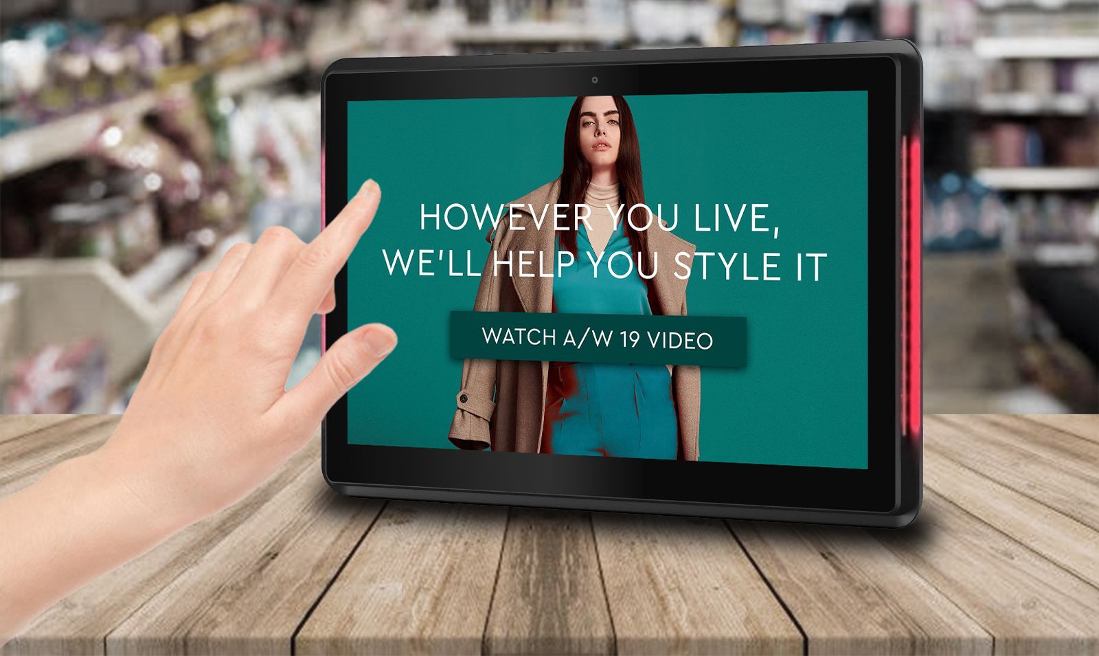 POS Network Android PCAP Touch Screen (10" & 15") | Display Components