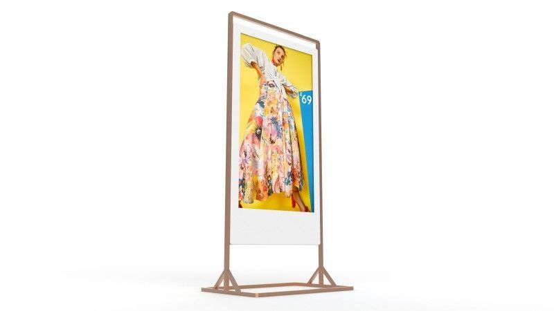 Superslim Freestanding Double-Sided Digital 43"-55" | Display Components