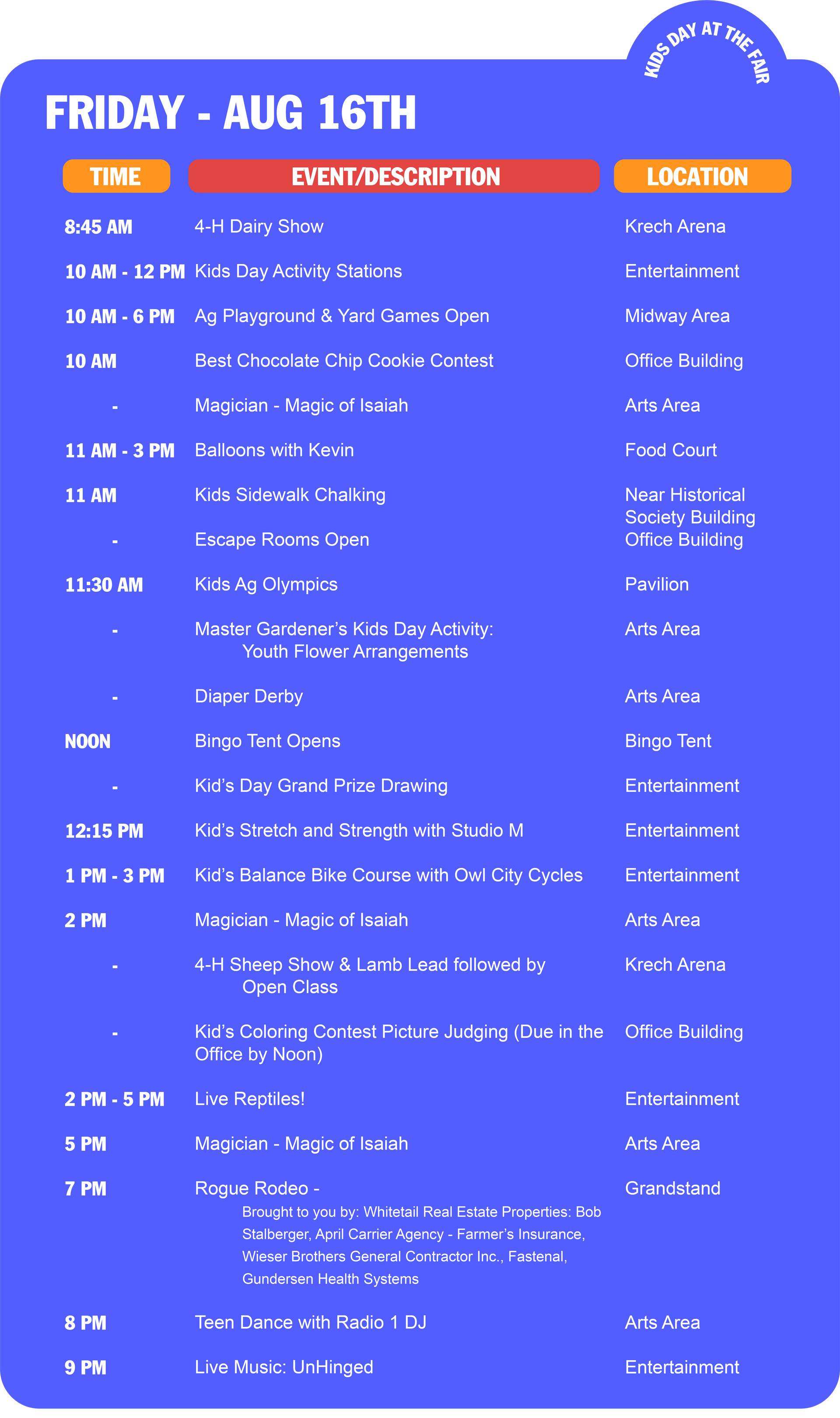 Welcome to the Houston County Fair