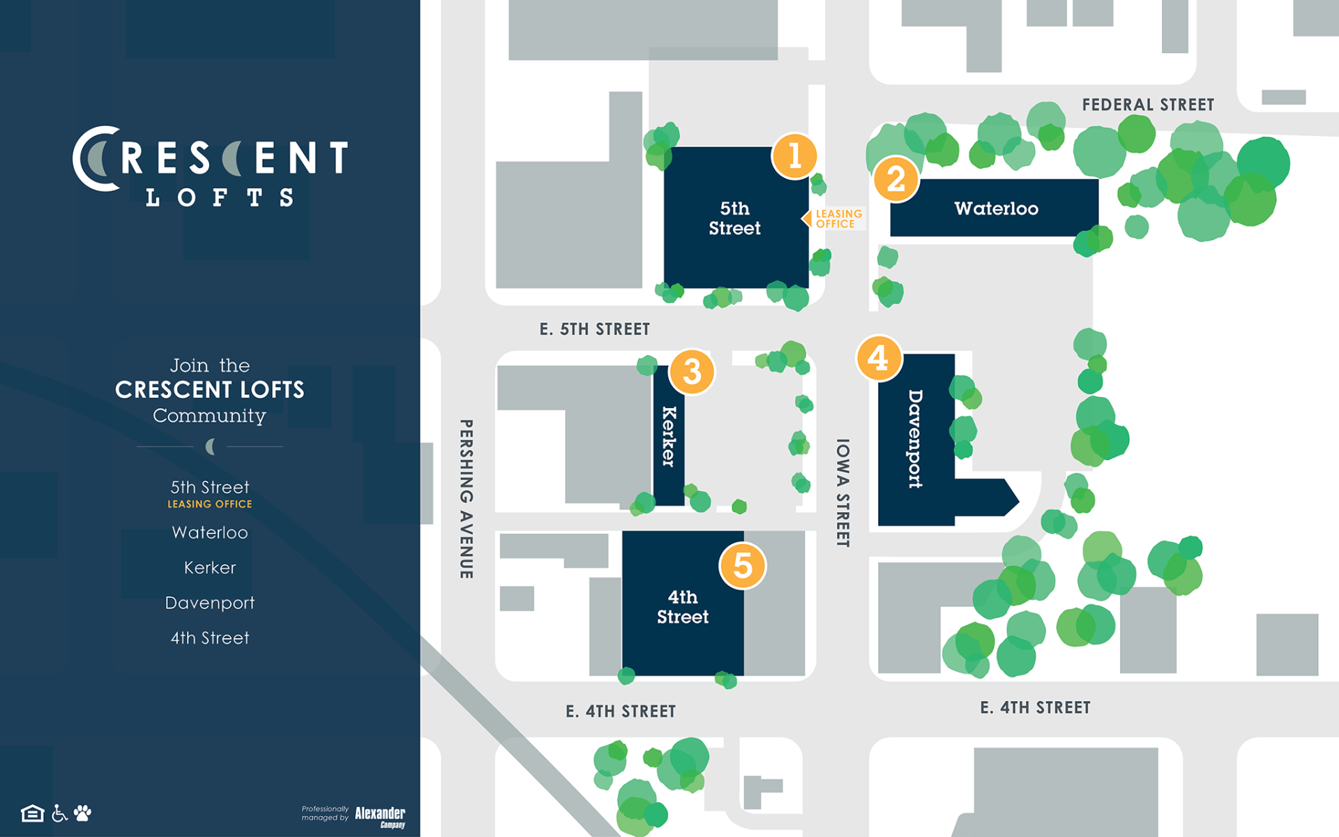 Property Details & Amenities | Crescent Lofts
