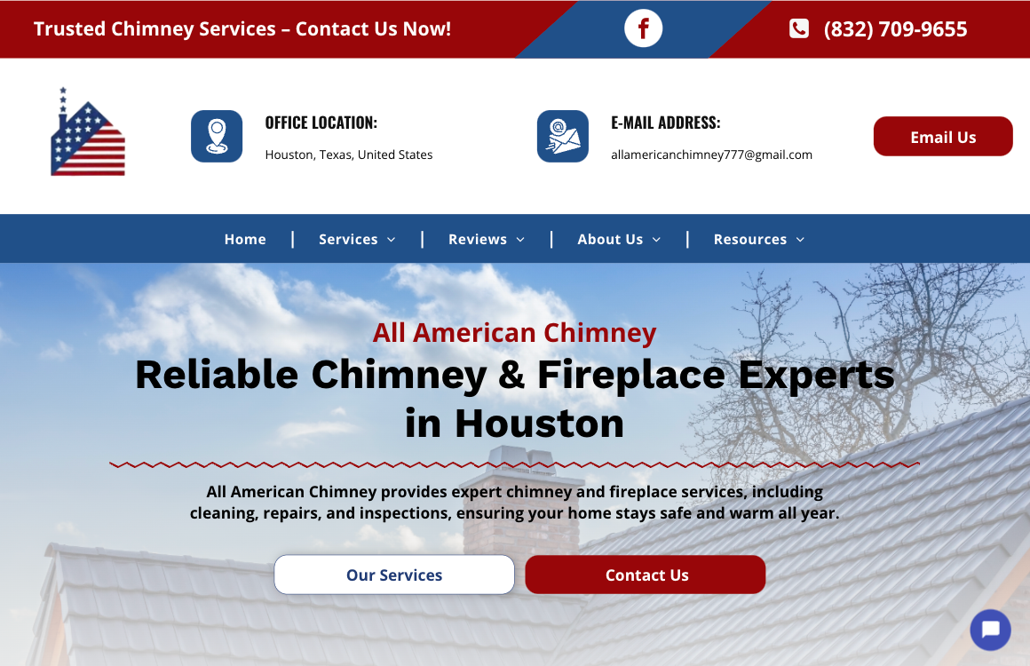 Home | Houston, TX | All American Chimney