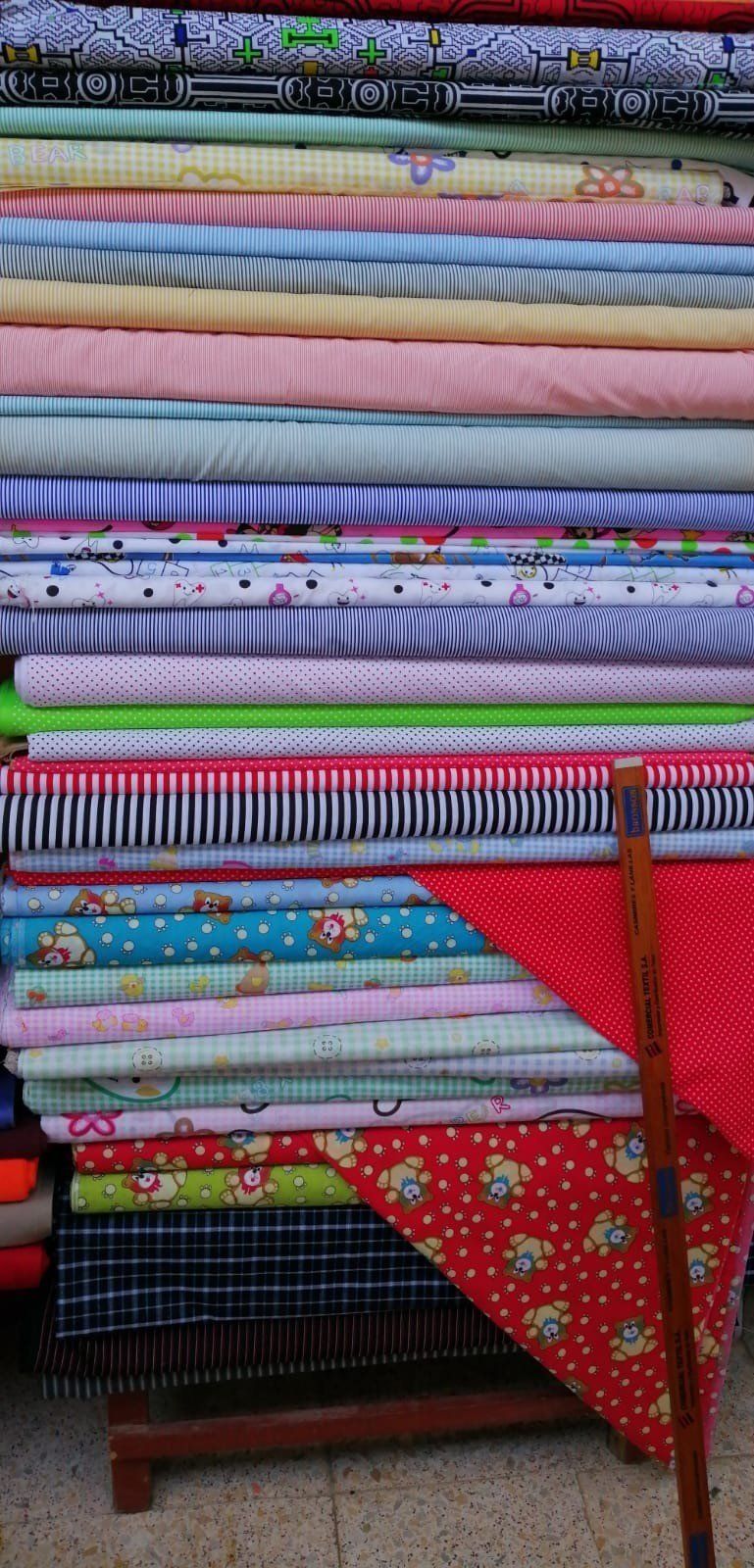 Venta de telas y confección al por mayor y menor