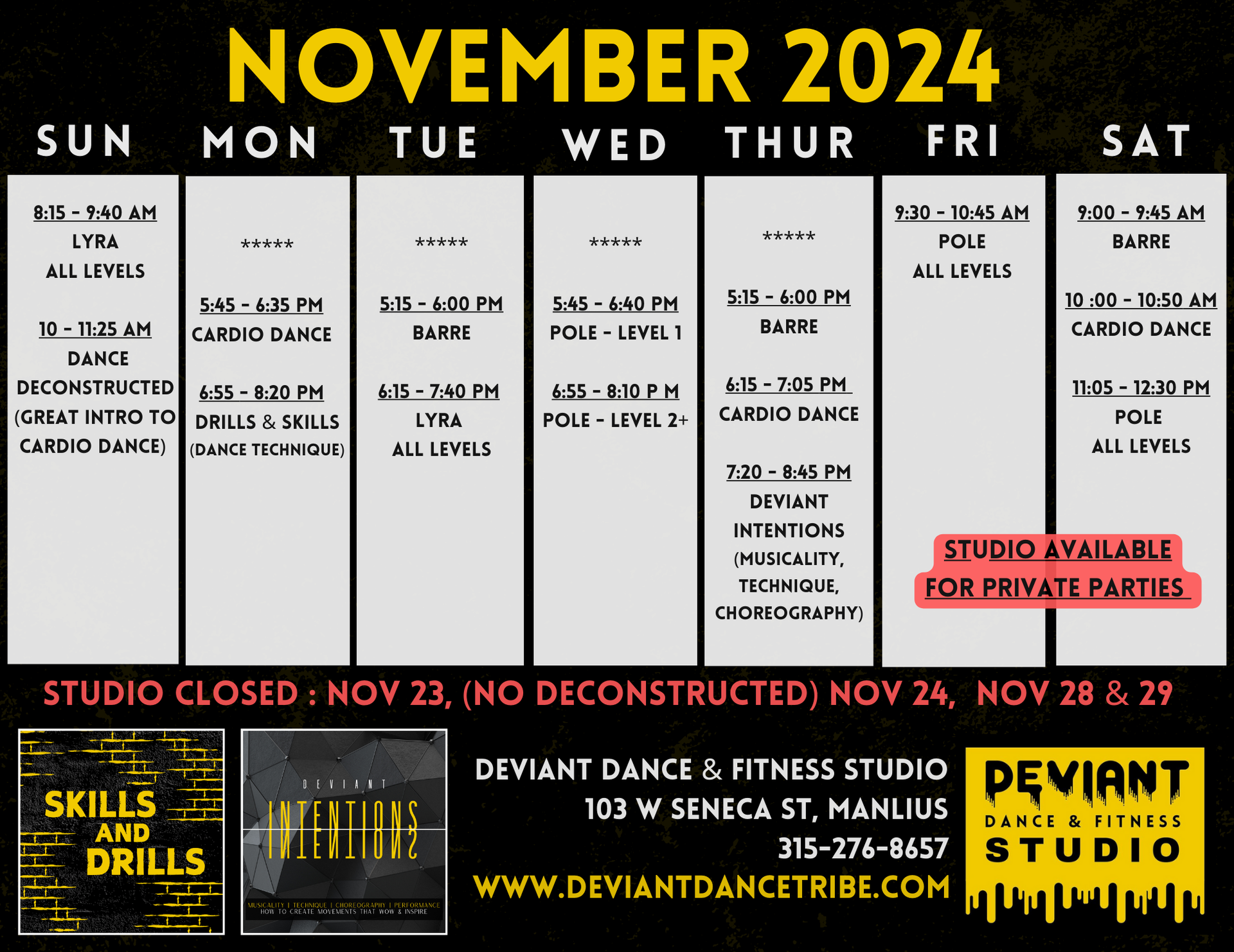 Deviant Dance Tribe | Dance & Fitness Classes