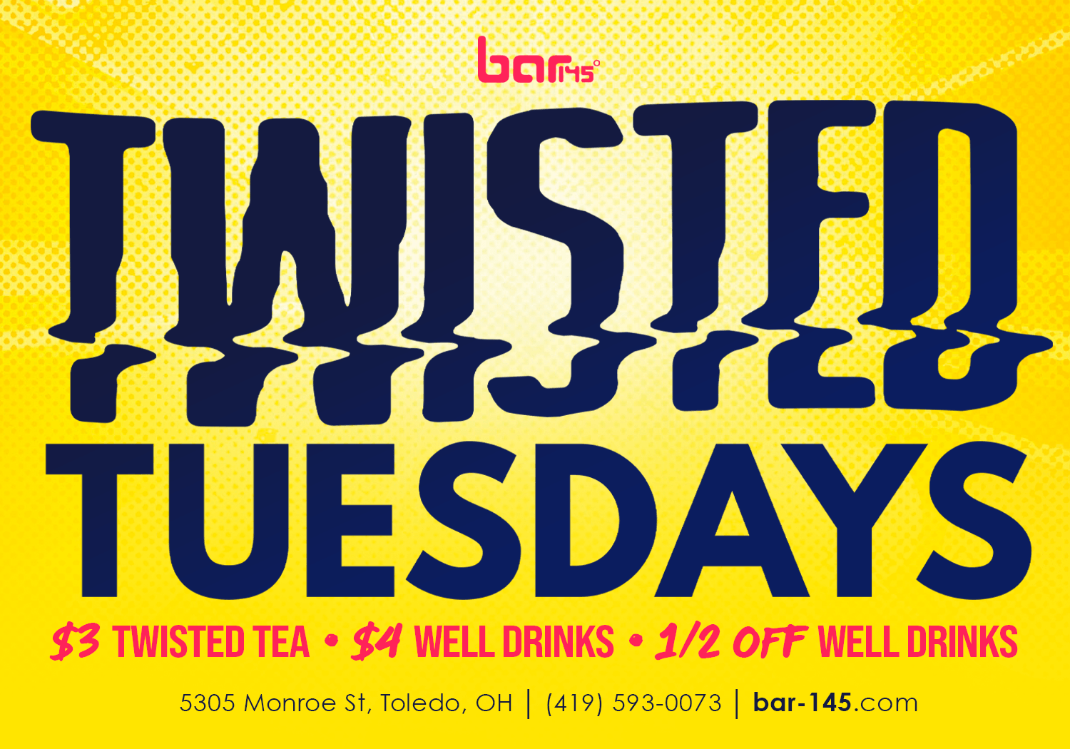 Food and Drink Specials {Bar 145} Toledo, Ohio