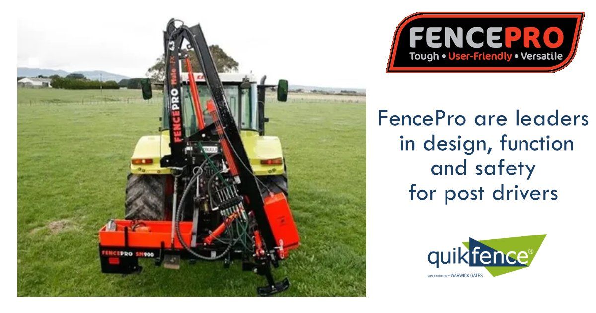 FencePro are leaders in design, function and safety for post drivers