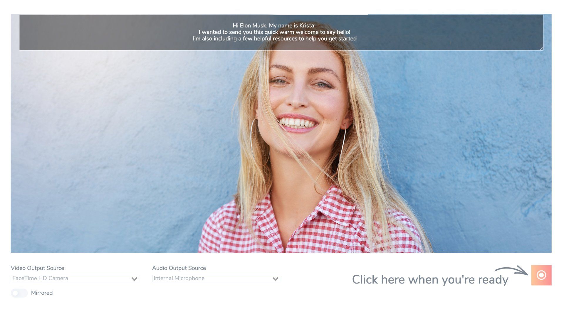 Video Recording & Prompts