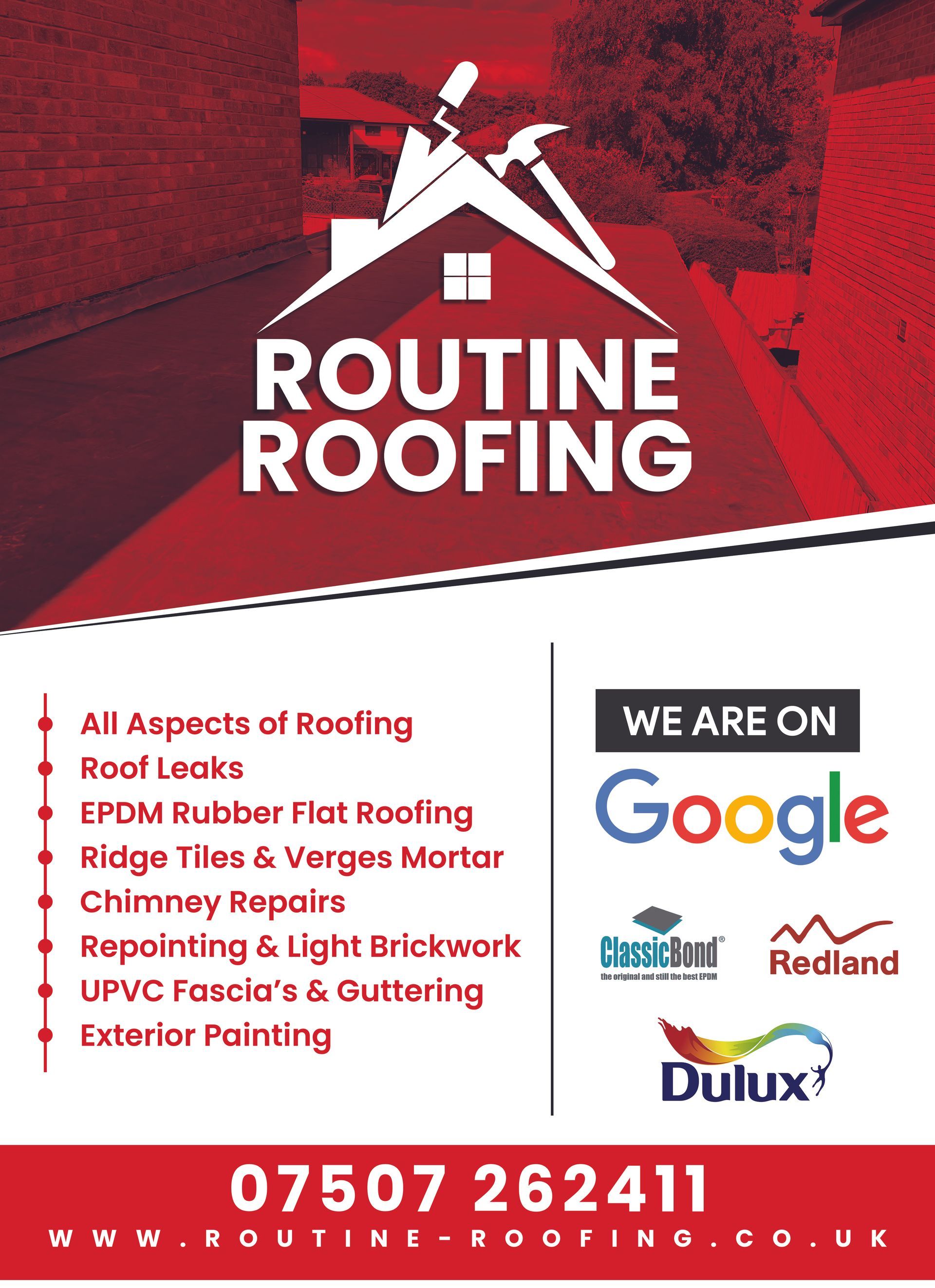 Local ROOFERS Ledbury Newent Ross-on-wye Stroud roofing services company