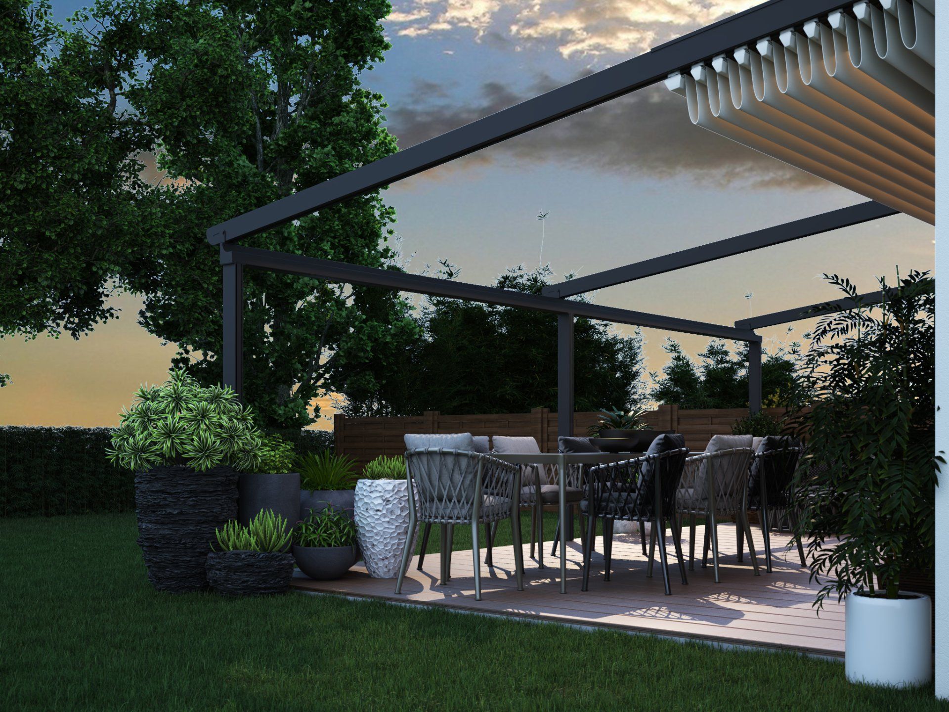 Clear Space Veranadas at Log Cabins For Sale UK