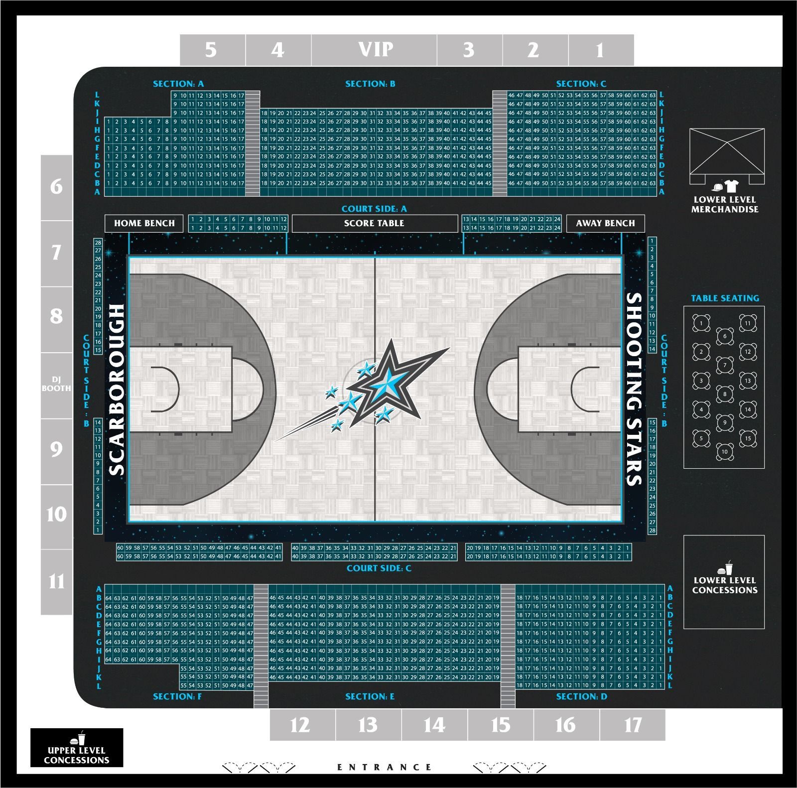Scarborough Shooting Stars Single Game Tickets