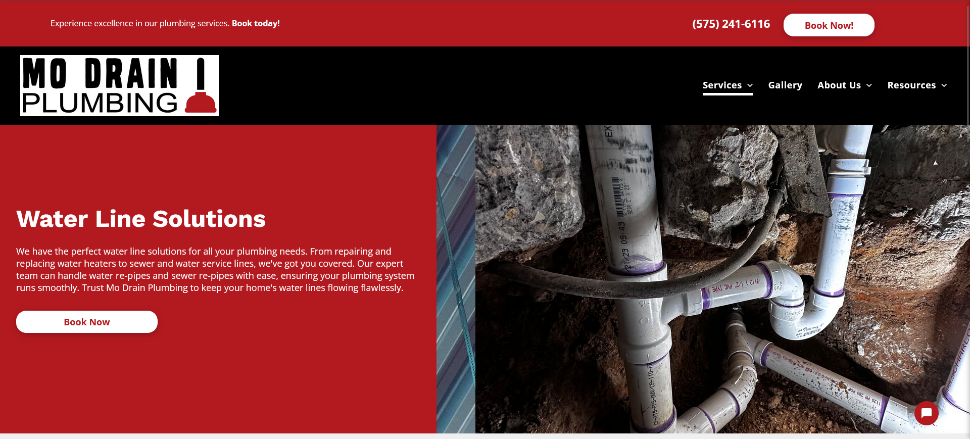 Water Line Solutions | Mo Drain Plumbing
