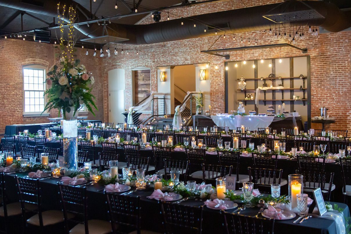 Davis Event Space | Elegant and Industrial Wedding Venue
