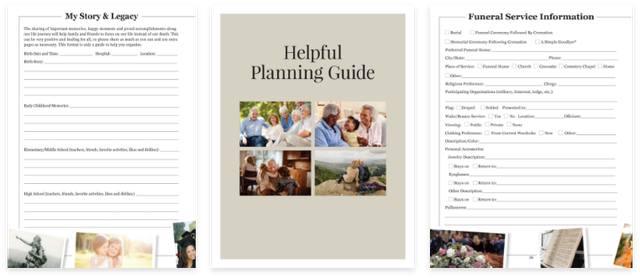 Online Funeral Planning Form Funeral Planning From Afar: A Guide For