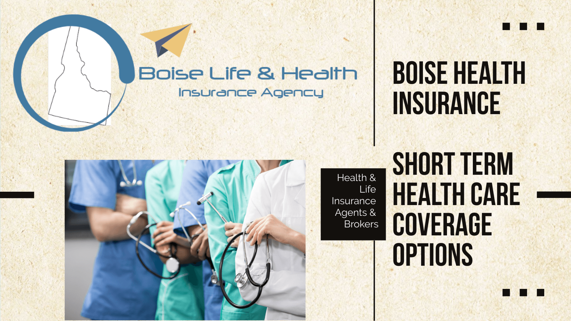 Boise Health Insurance - Short Term Health Care Coverage Options