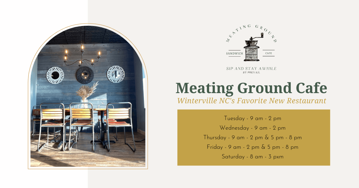 Winterville NC | Meating Ground Cafe | Coffee Bar & Restaurant | Catering