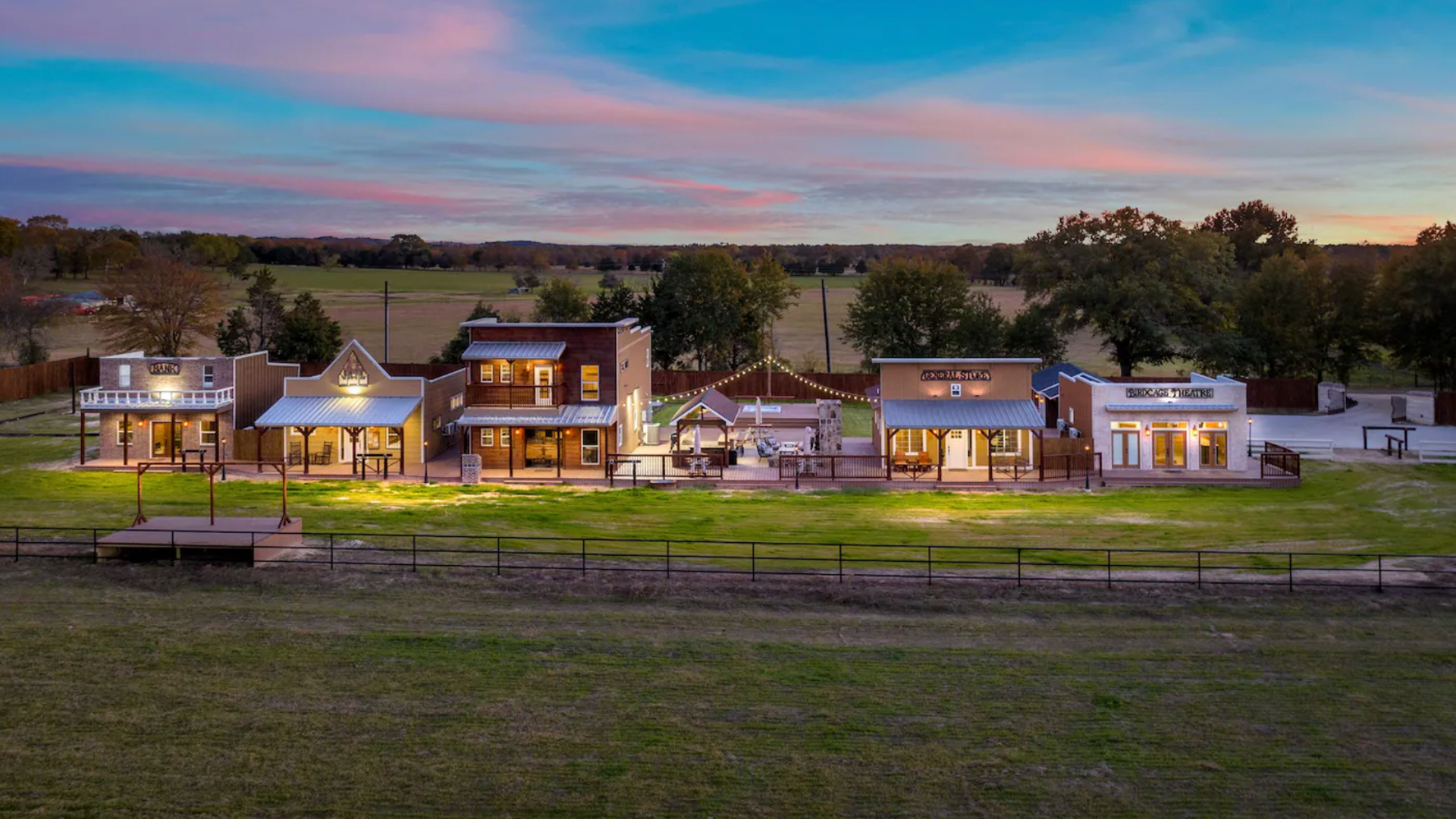 Texas Vacation Rental Near Dallas | Private Old West Town Getaway