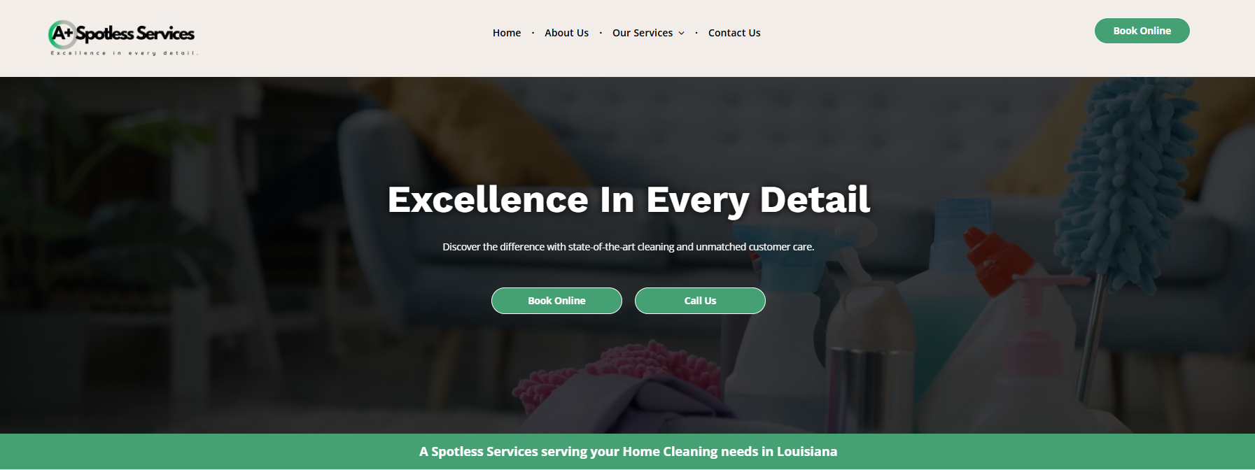 Contact our Cleaners | Baton Rouge, LA | A+ Spotless