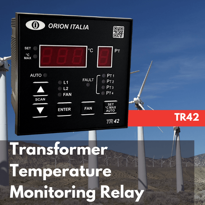 (Updated Model) Transformer Temperature Control Monitoring Relay TR42