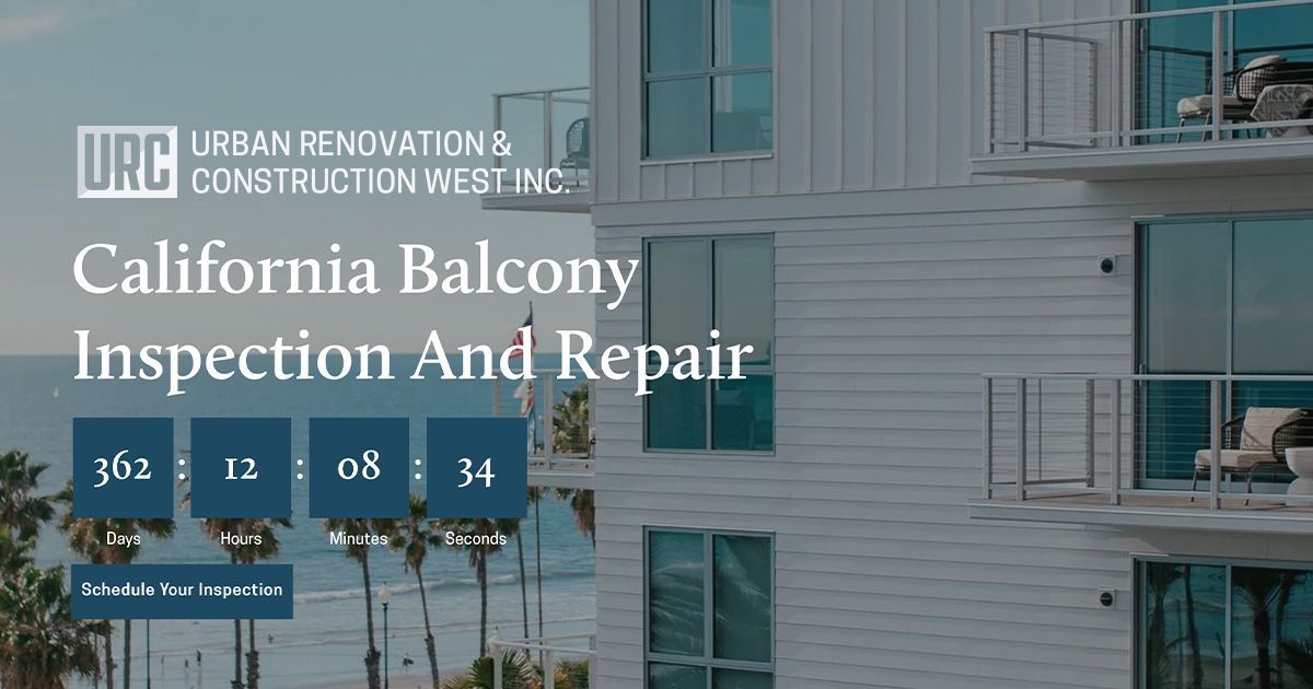 California Balcony Inspection & Repair