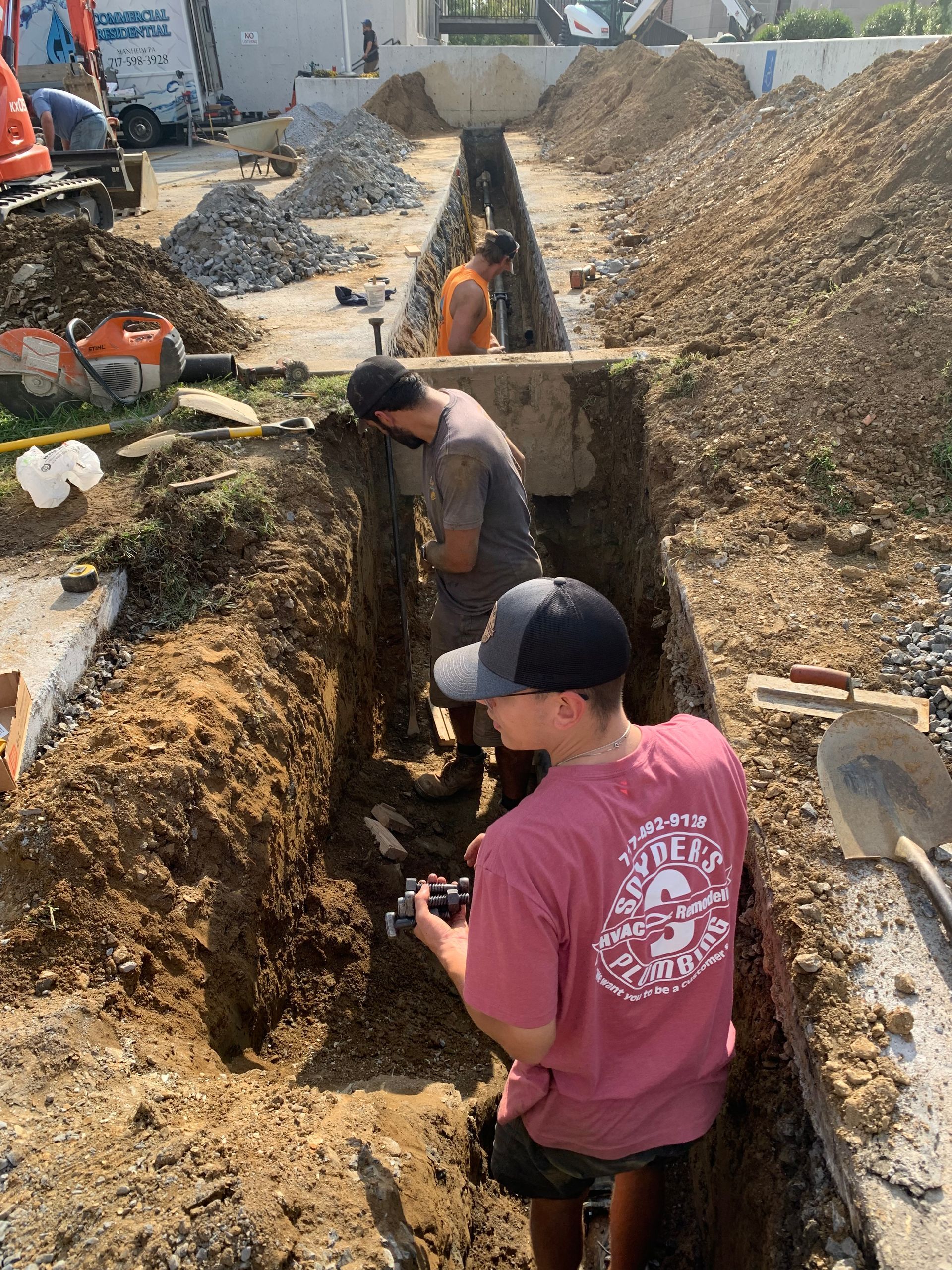 Commercial Plumbing | Snyder's Plumbing and HVAC in Lancaster, Pa